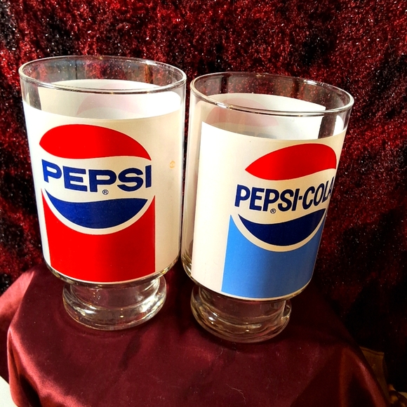Pepsi | Dining | Vintage Pepsi Glasses | Poshmark